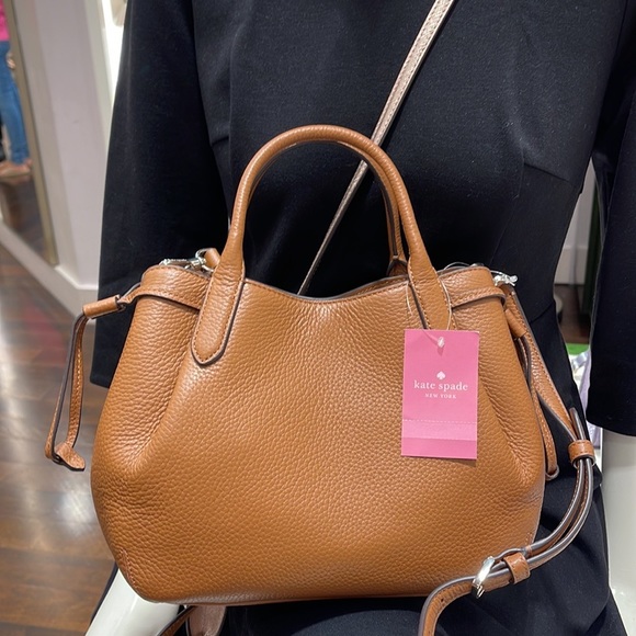 kate spade | Bags | Kate Spade Dumpling Small Satchelwarm Gingerbread ...